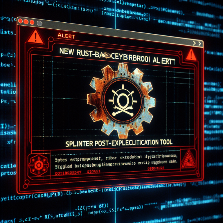 Cybersecurity Alert: New Rust-Based Splinter Post-Exploitation Tool - KrofekSecurity