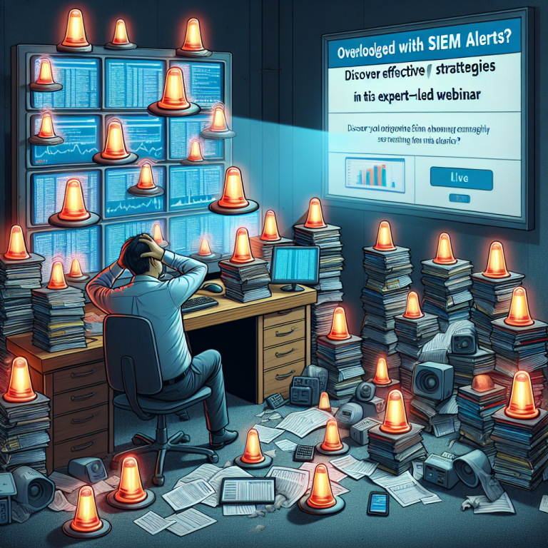 Overloaded with SIEM Alerts? Discover Effective Strategies in This ...